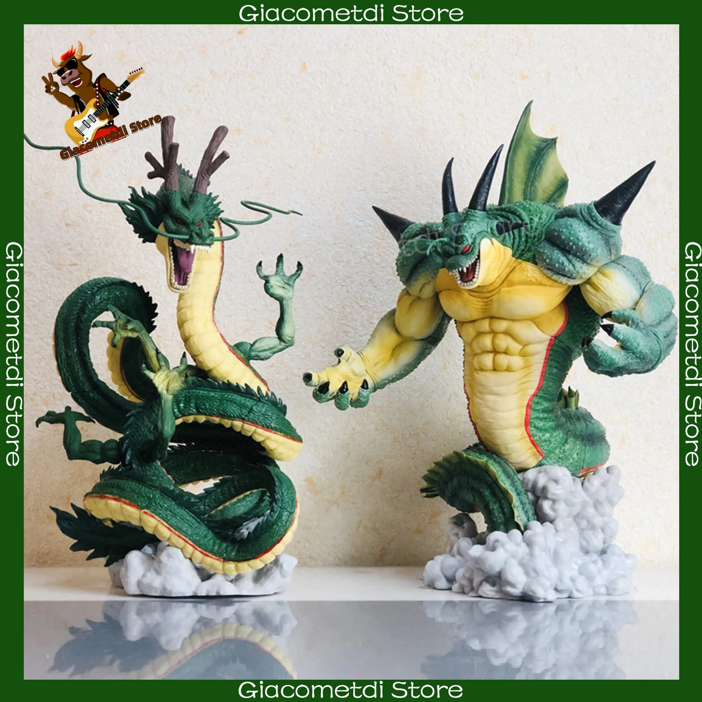 37cm Dragon Ball Z Anime Action Figurine Porunga Namek Shenron Figures ...