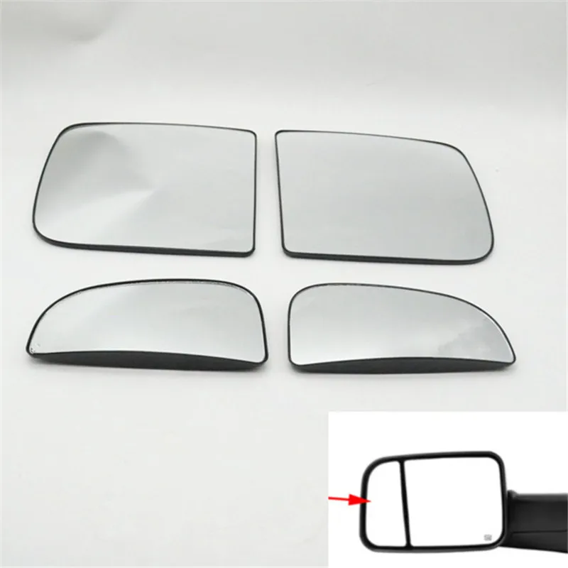 Car Exterior Rearview Mirror Lens Glass With Heated For Dodge Ram 1500 ...