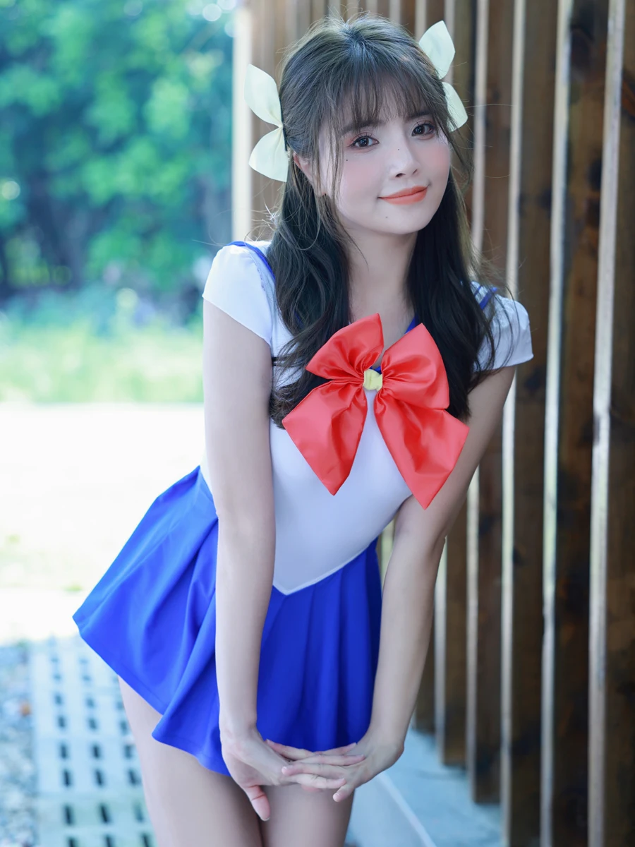 BITYSIE New Anime Sailor Moon COS Tsukino Usagi Costume Girls One Piece ...