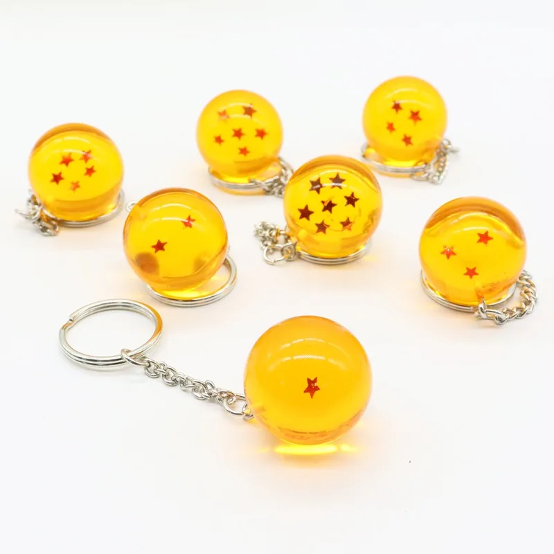 Anime-Dragon-Ball-Z-Keychain-Resin-Multi-Star-Dragon-Balls-Bag-Pendant ...