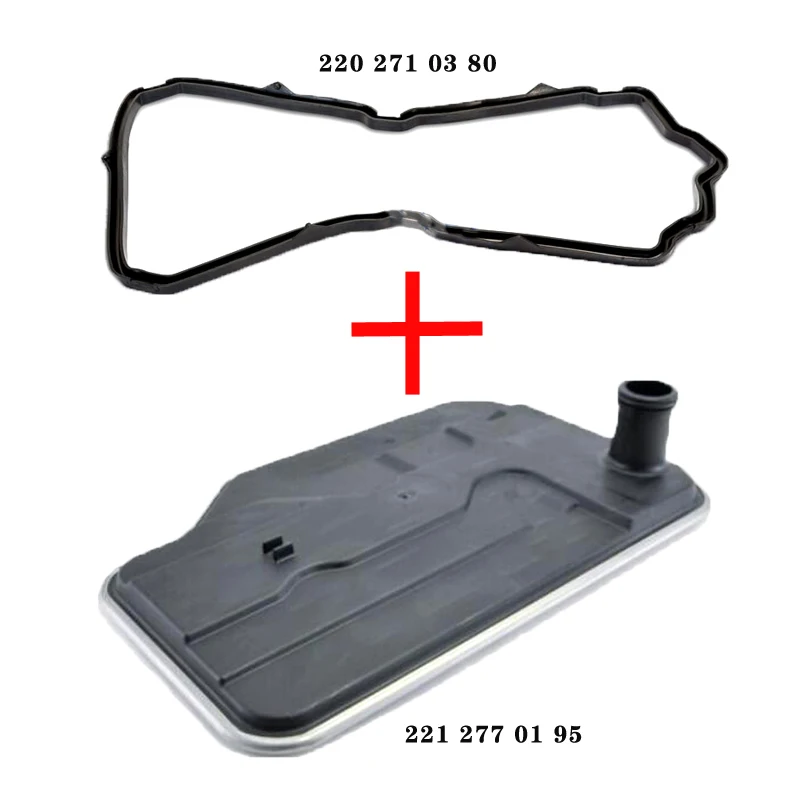 New Transmission Filter +gasket for Mercedes-Benz W220 W221 C215 C216 ...