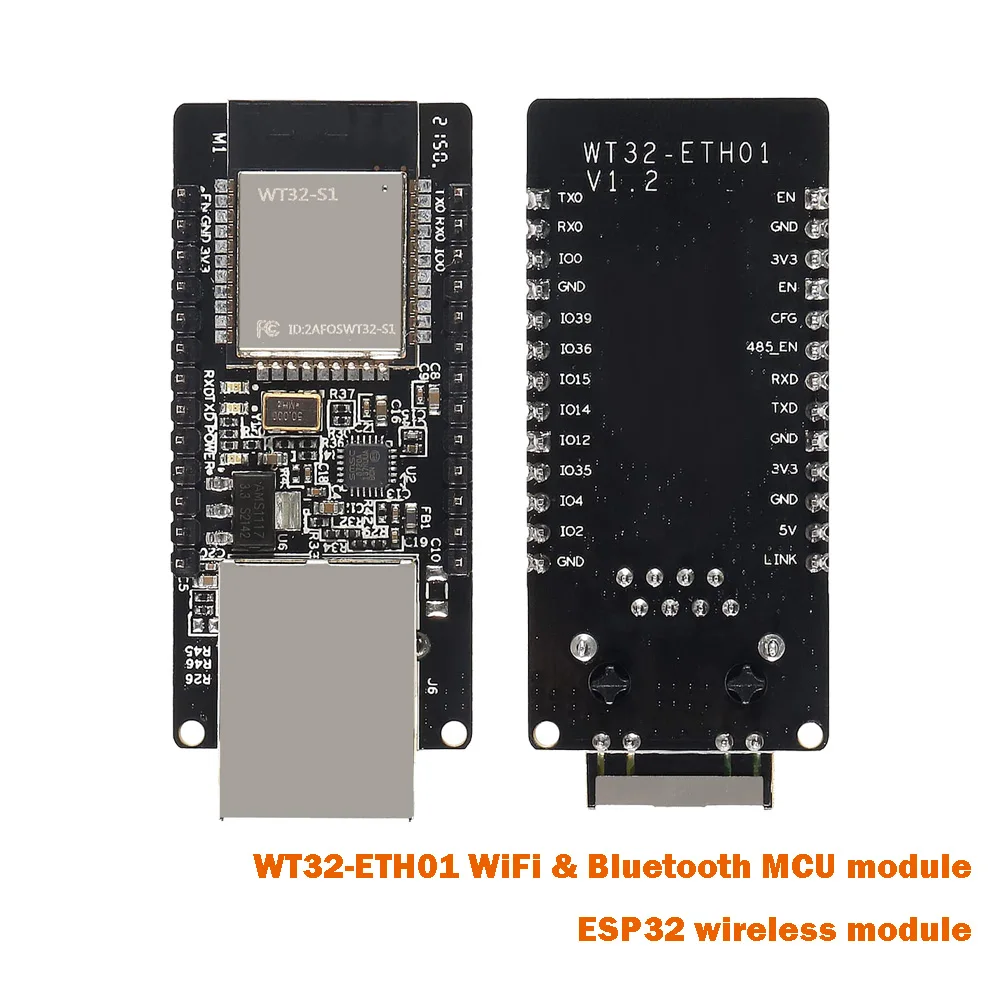 WT32-ETH01-Embedded-Serial-Port-Networking-Ethernet-WIFI-Combo-Gateway-MCU-ESP32-Wireless-Module ...