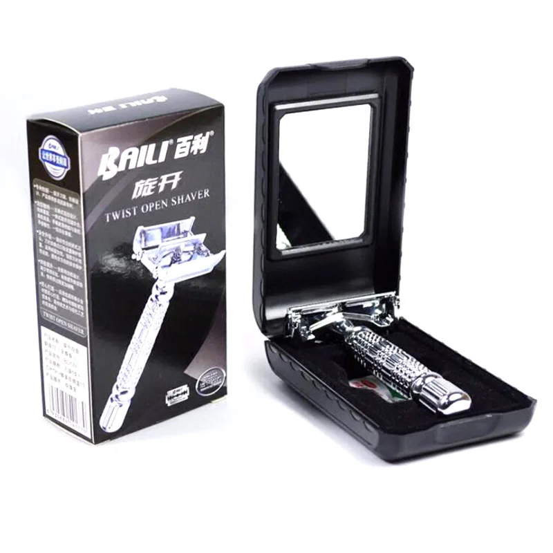 BAILI-BD179-Barber-Safety-Blade-Razor-Shaver-Double-Edge-Butterfly ...