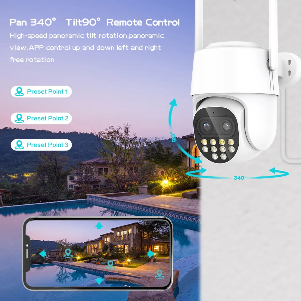 Auto-Track Camera] XMARTO 2K Auto-Track PTZ Wireless, 40% OFF