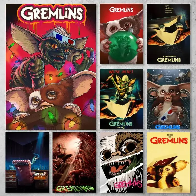Gremlins Poster Were Here