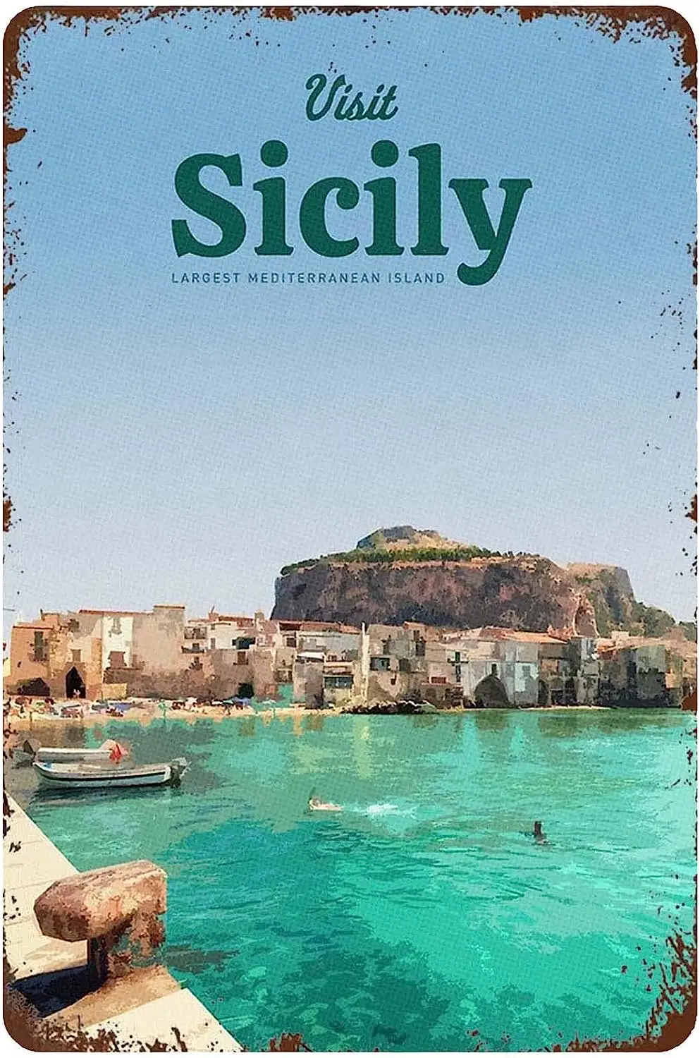 Visit-Sicily-Beautiful-Seaside-City-Sign-Marine-Scenes-Funny-Lively ...