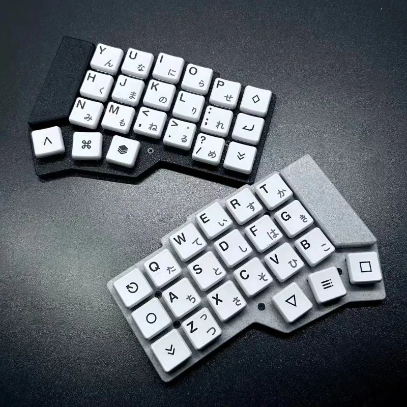 Temper-Corne-Choc-Split-Keyboard-Custom-Niceview-Screen-Bluetooth-Dual ...