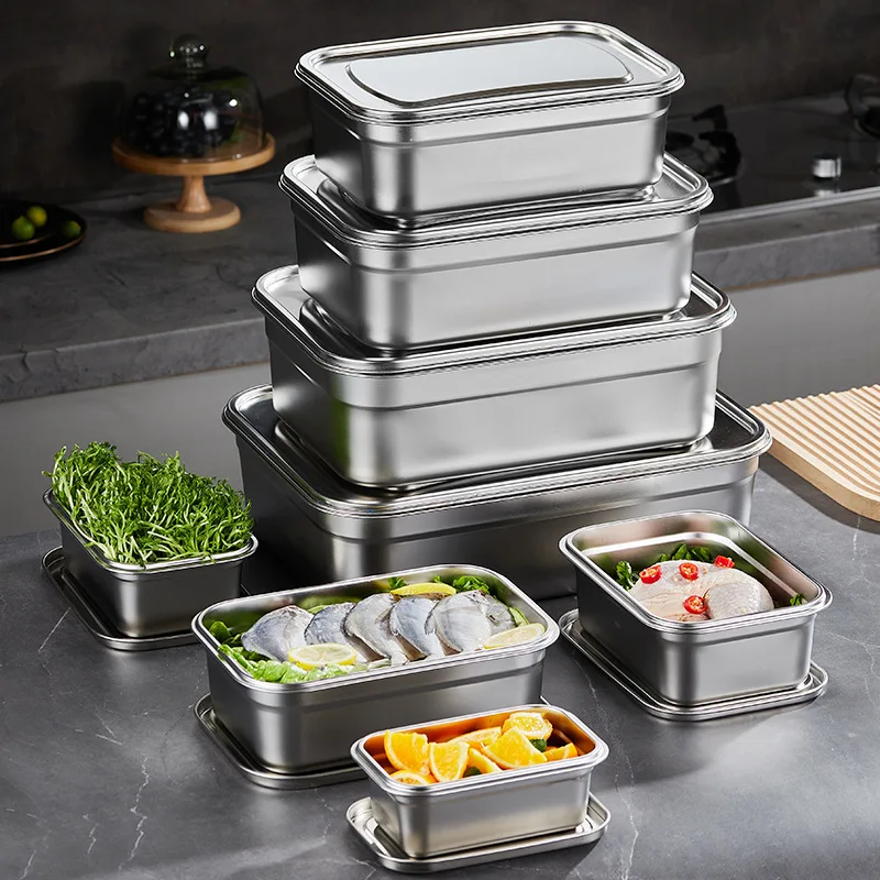 304-Stainless-Steel-Insulation-Lunch-Box-Student-Worker-Portable-Leak ...