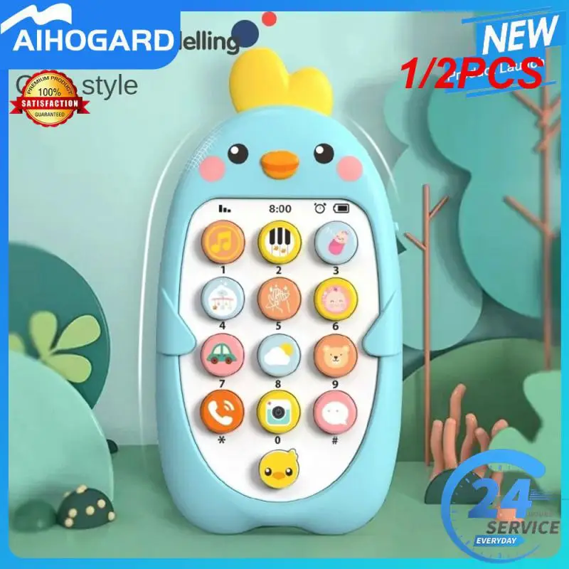 1-2PCS-Baby-Phone-Toy-Mobile-Telephone-Early-Educational-Learning ...