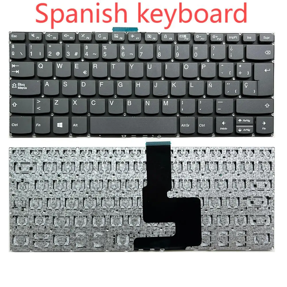 Flex 5-1470 teclado español para Lenovo Ideapad Flex 5-1470 81C9 80XA ...