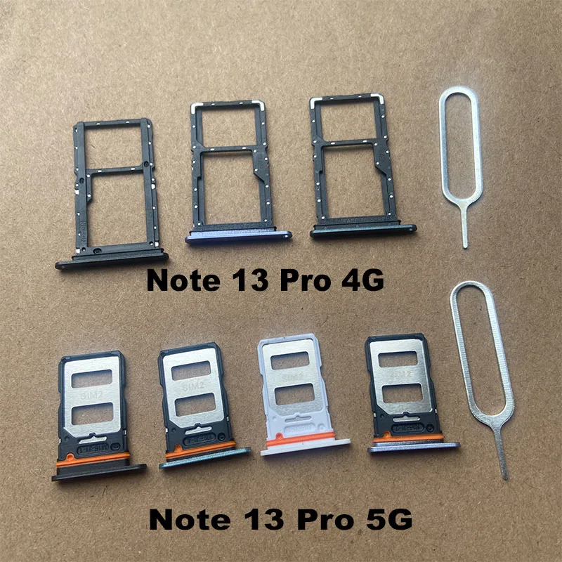 New Sim Card Tray For Xiaomi Redmi Note 13 Pro 4G 5G Slot Holder Socket ...
