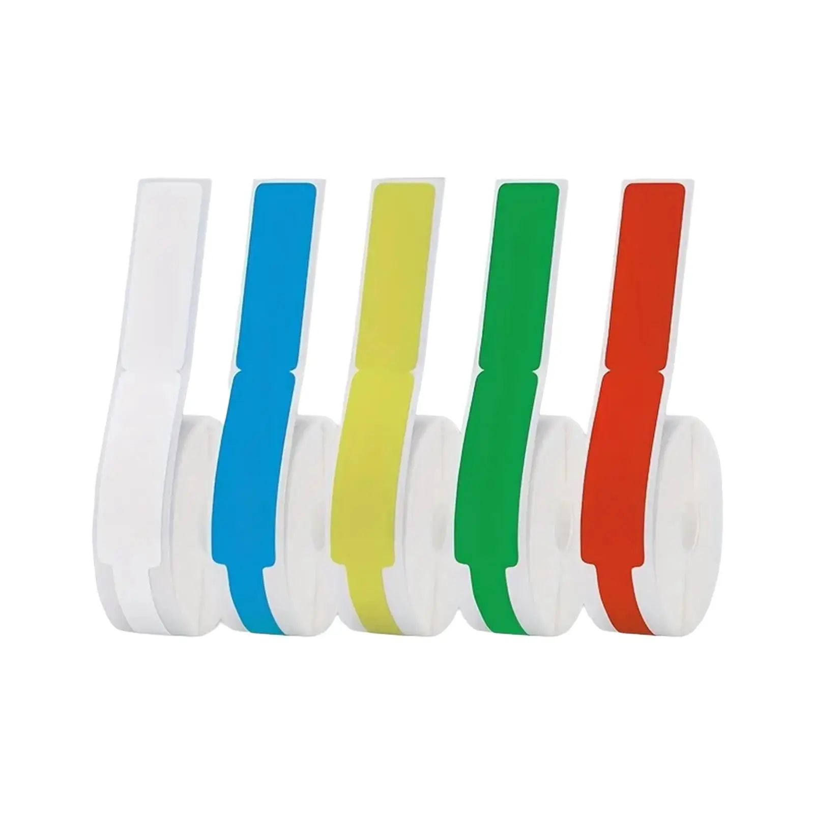 5-Roll-Label-Maker-Tape-Sticker-Cable-Label-Paper-Waterproof-Cable ...