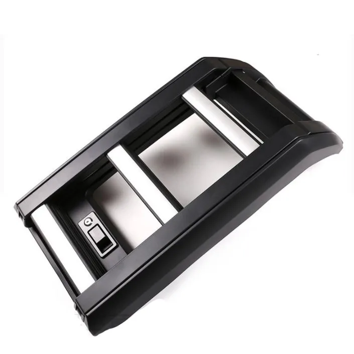 Offroad-Aluminum-Telescopic-Foldable-side-mount-ladder-rack-for-Jeep ...