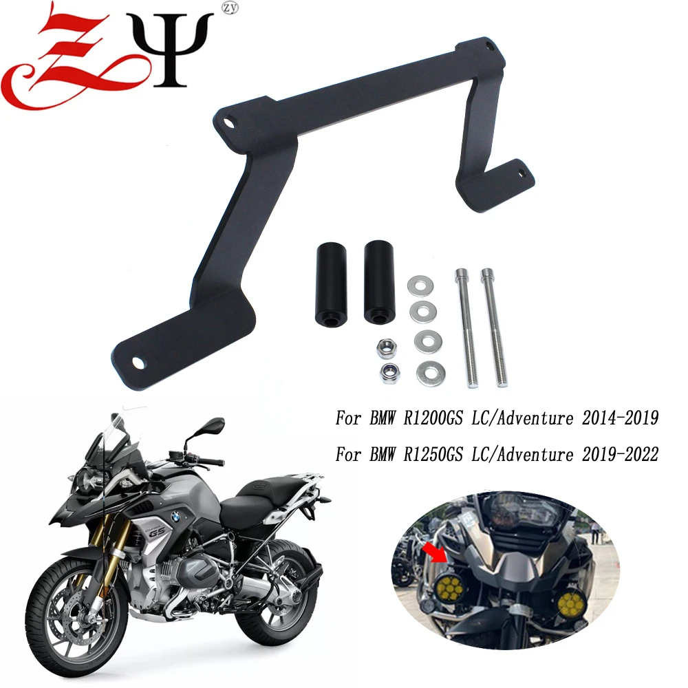 Motorcycle LED Lights Bracket Auxiliary Lights Fog Lights Brackets For BMW R1250GS R1200GS R ...