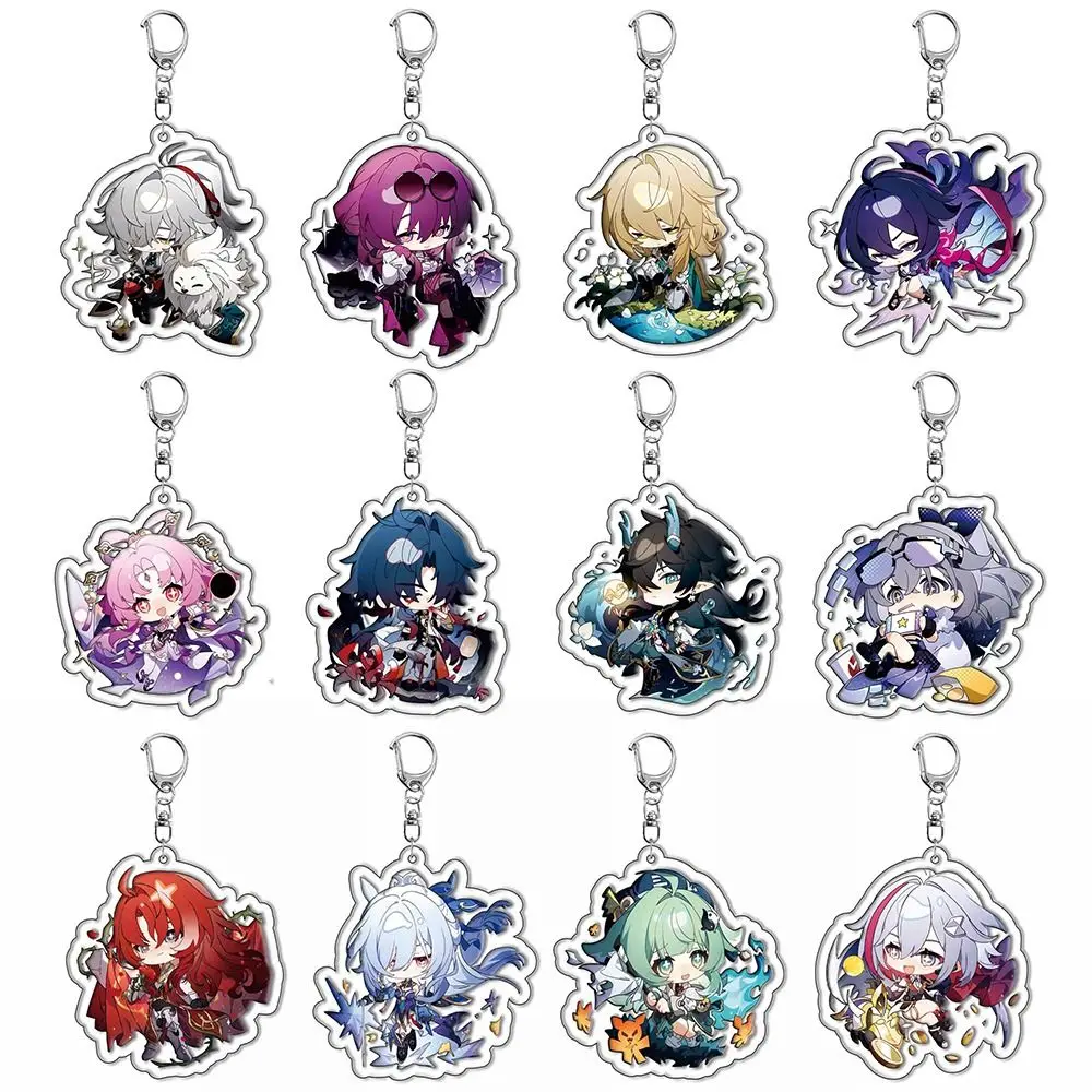 March-7th-Honkai-Star-Rail-Keychain-New-Seele-Fuan-Xuan-Prop-Badge ...