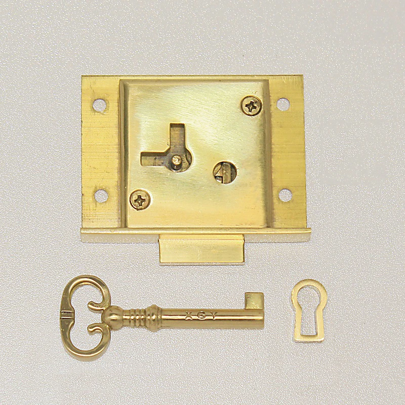 Retro-Vintage-1PCS-Pure-Brass-Drawer-Cabinet-Lock-Cupboard-Wardrobe ...
