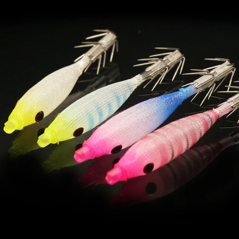 Squid-Hook-Drum-Blowing-Hook-Luminous-Squid-Cuttlefish-Artificial-Bait ...