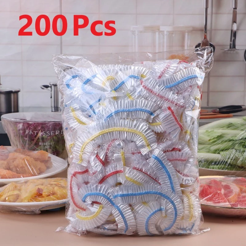 10-100-200pcs-Disposable-Food-Cover-Bags-Plastic-Bags-For-Fruit ...
