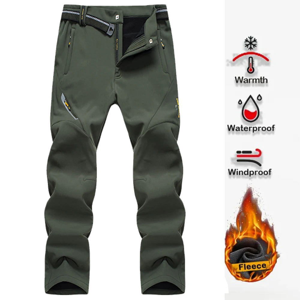 Pantalones-de-senderismo-Softshell-para-hombre-pantalones-de-exterior ...