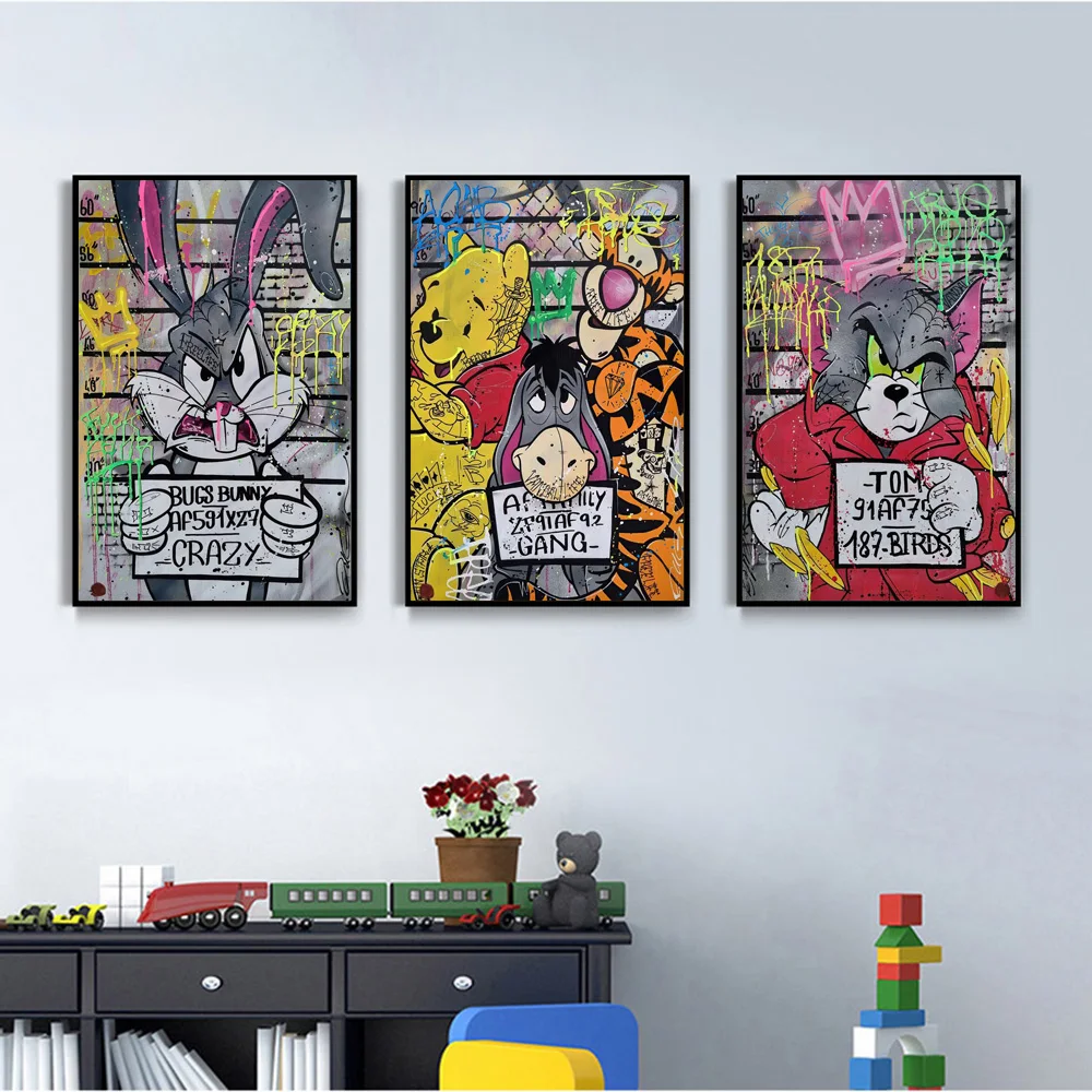 Abstract Cartoon Art