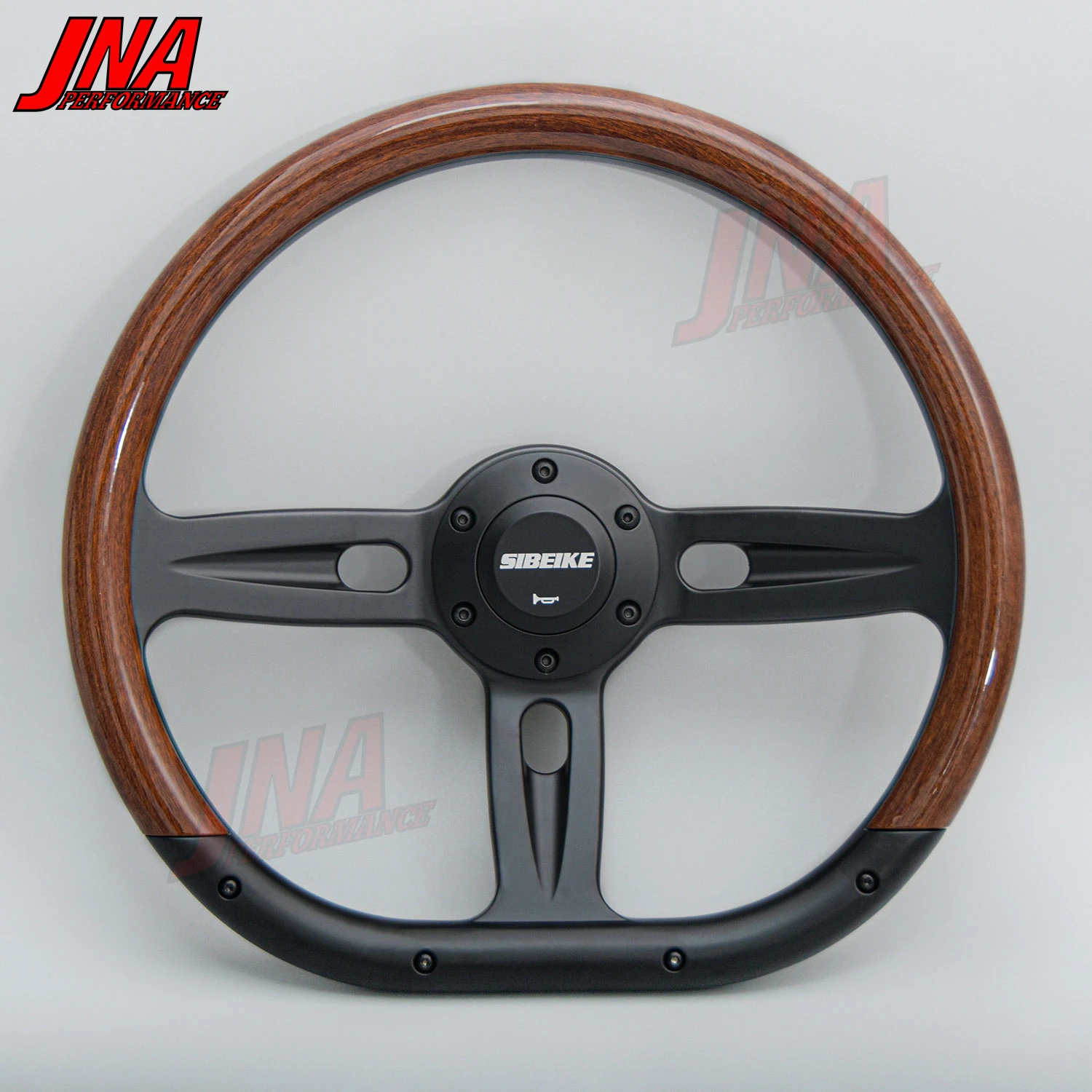 SIBEIKE-Volante-de-grano-de-madera-para-cami-n-coche-JDM-Vintage ...