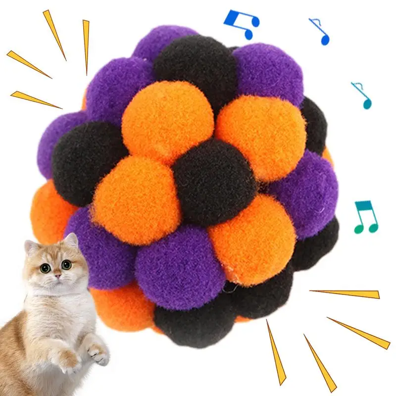 Plush-Toy-Balls-Fun-Ball-Pet-Plush-Toy-Bite-Resistant-Interactive-Plush ...