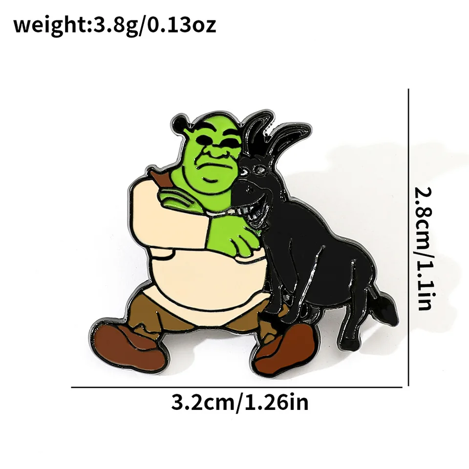 Donkey Cartoon Characters Shrek Silhouette By