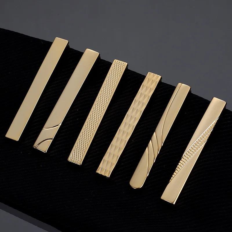 4-5cm-Gold-Color-Clip-Of-High-Quality-Men-s-Wedding-Chainless ...