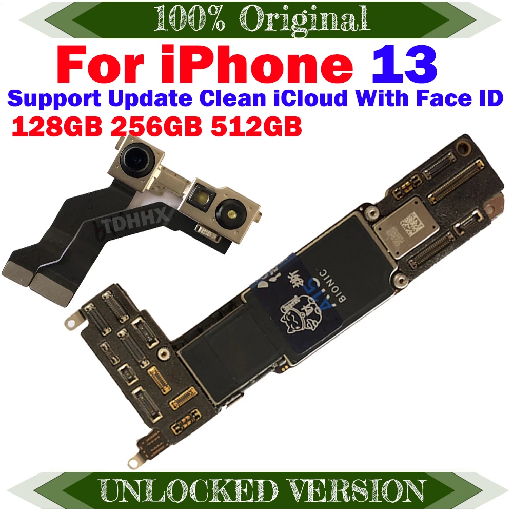 Full Chips For iPhone 13 Motherboard Support For Update No iCloud Logic ...