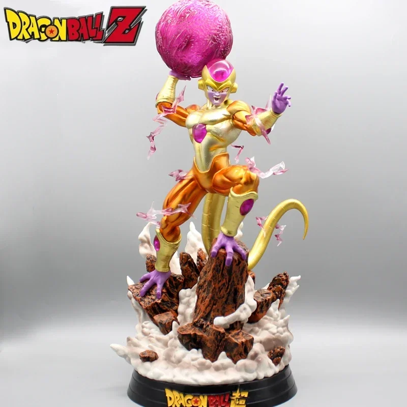 Figura-de-acci-n-de-Dragon-Ball-figura-de-Anime-Gk-Hunter-Gold-freezer ...