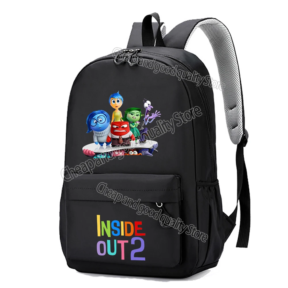 Disney-mochila escolar con estampado de dibujos animados para niño y ...