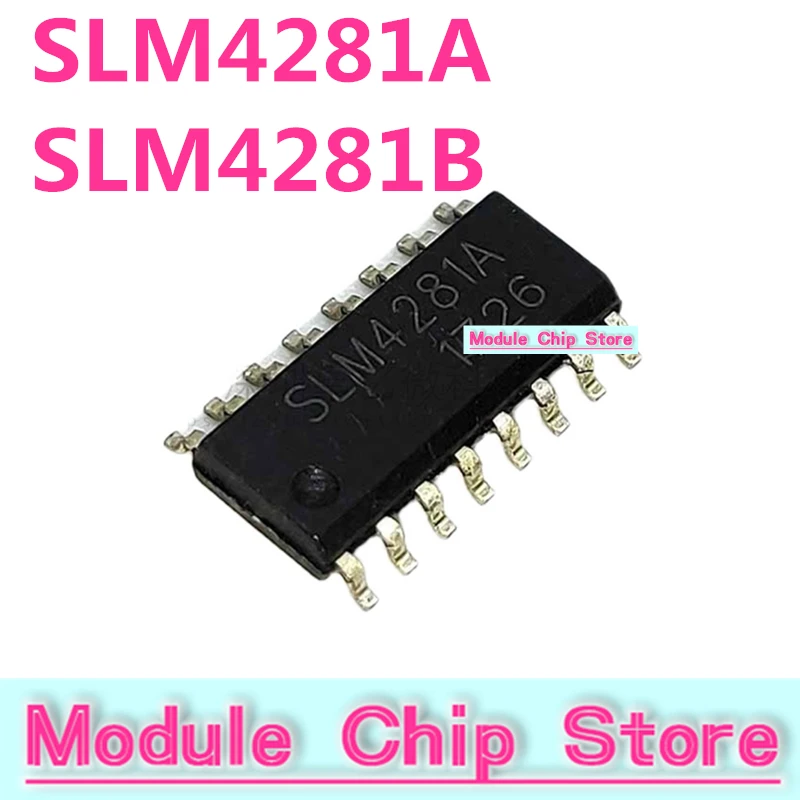 Original-chip-SLM4281A-SLM4281B-SLM4281-package-SOP16-linear-constant ...