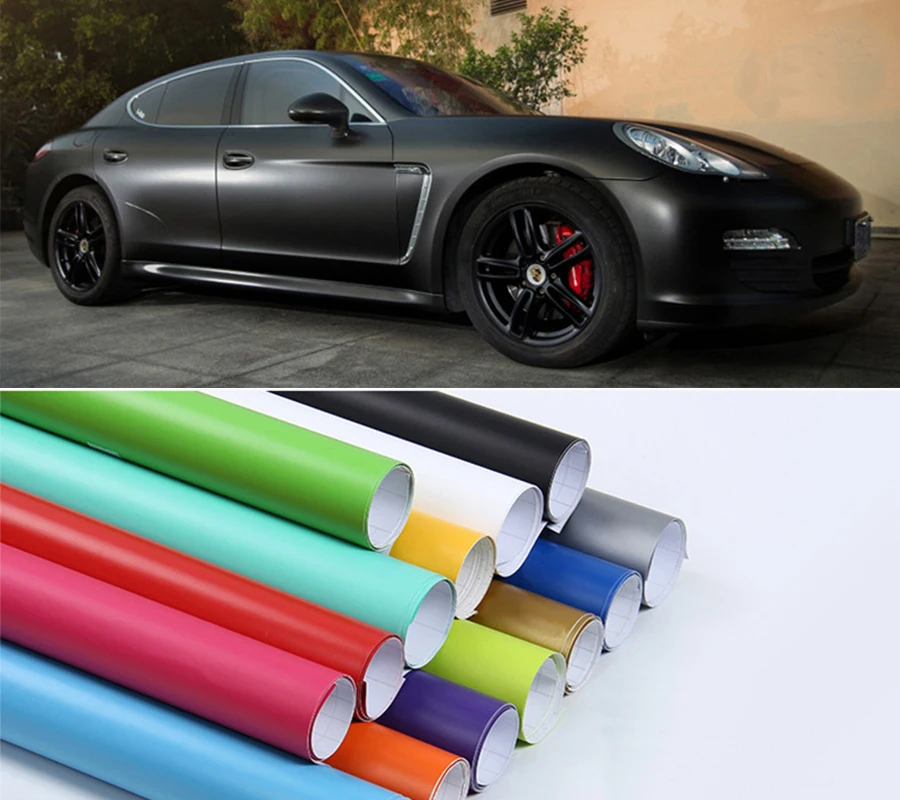 50cm-x150cm-Matt-Matte-Flat-Wrap-Vinyl-Covering-Film-Sticker-Decal-Roll ...