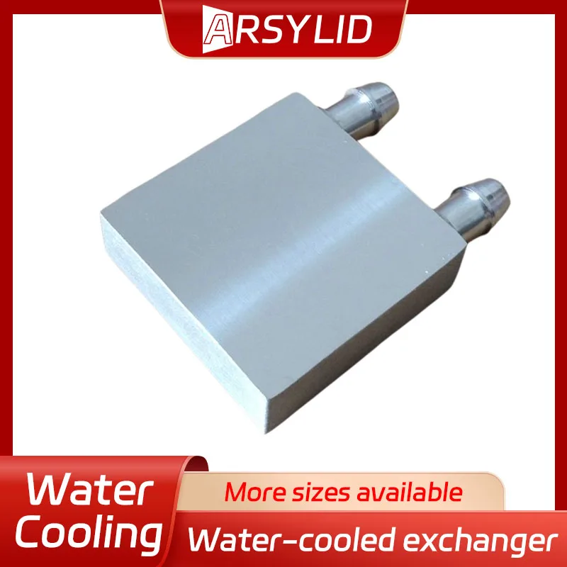 Water-cooled Exchanger Aluminium Water Cooling Waterblock Heatsink ...