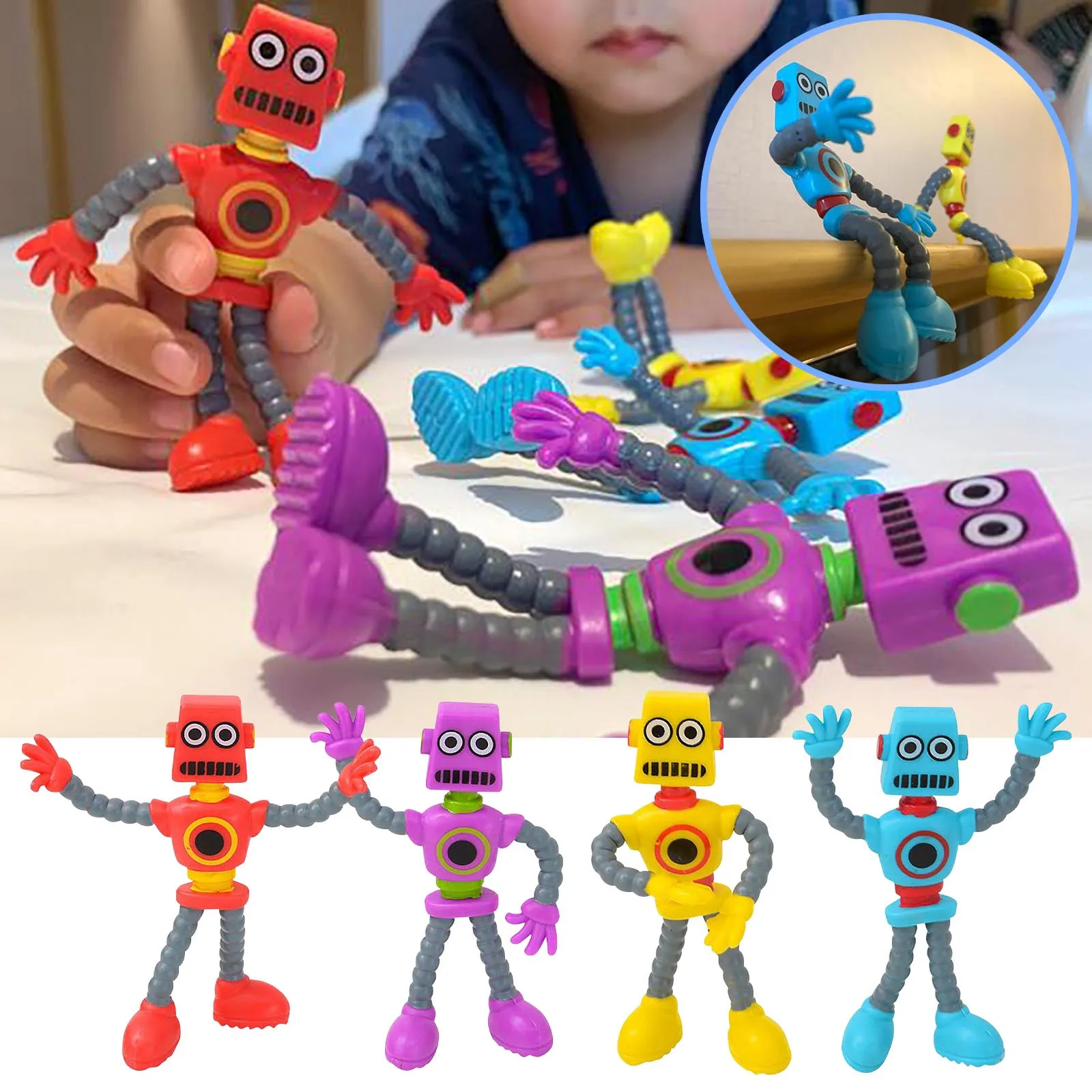 2PCS-Figets-Toys-Creative-Wire-Robot-Twisted-TDeformed-Ever-Changing ...