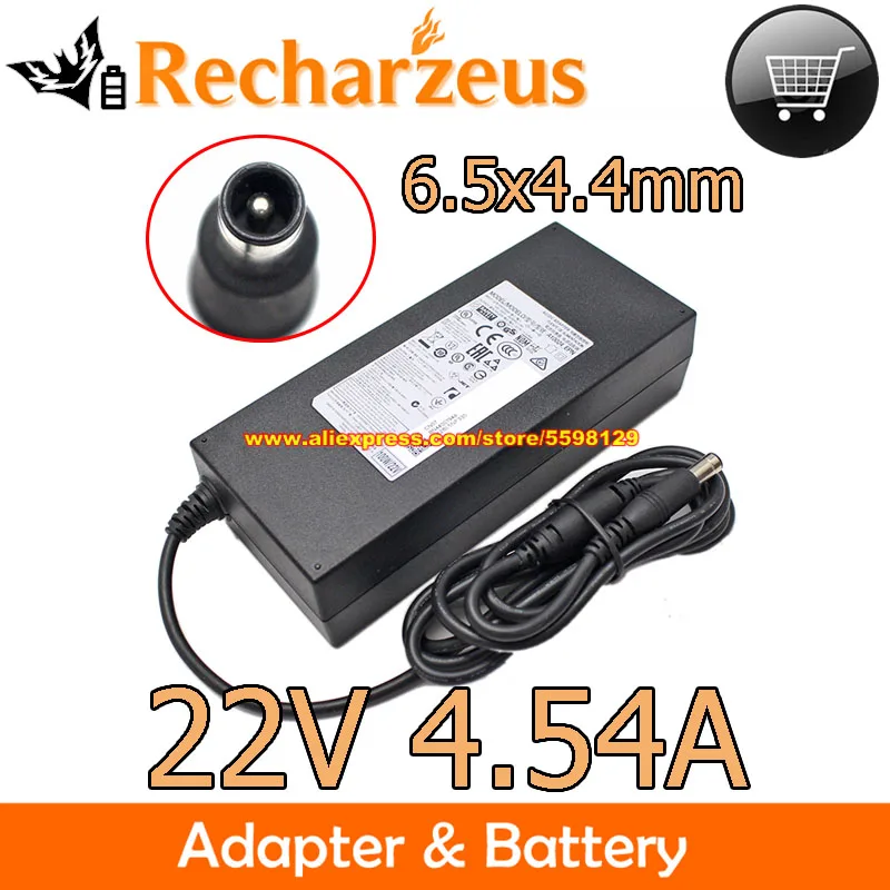 100W 22V 4.54A AC Adapter A10024-EPN BN44-00794A A10024S_EPN Charger For Samsung S34E790C ...