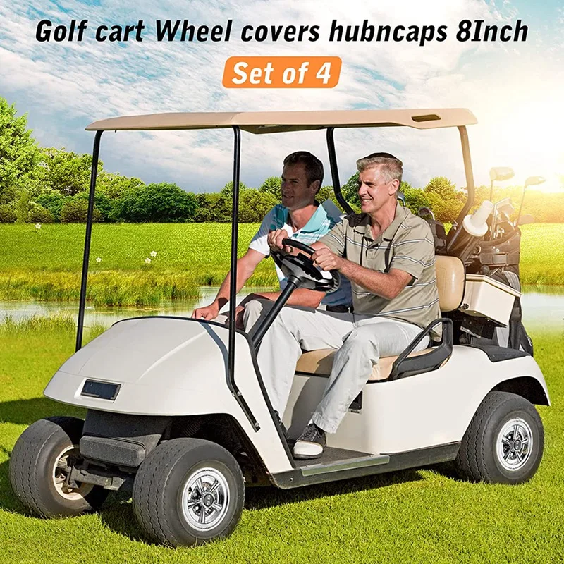 Golf Cart Hubcaps Wheel Covers