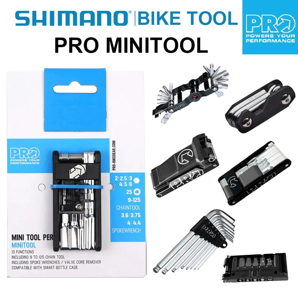 Shimano-Pro-Mini-bicicleta-pneu-Repair-Tools-Kits-Folding-Tool ...