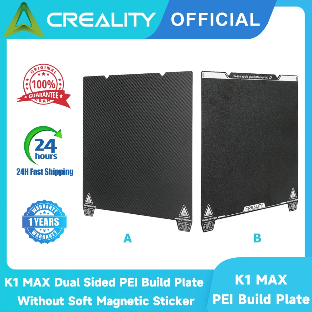 Creality-K1-MAX-Dual-Sided-PEI-Build-Plate-Without-Soft-Magnetic ...