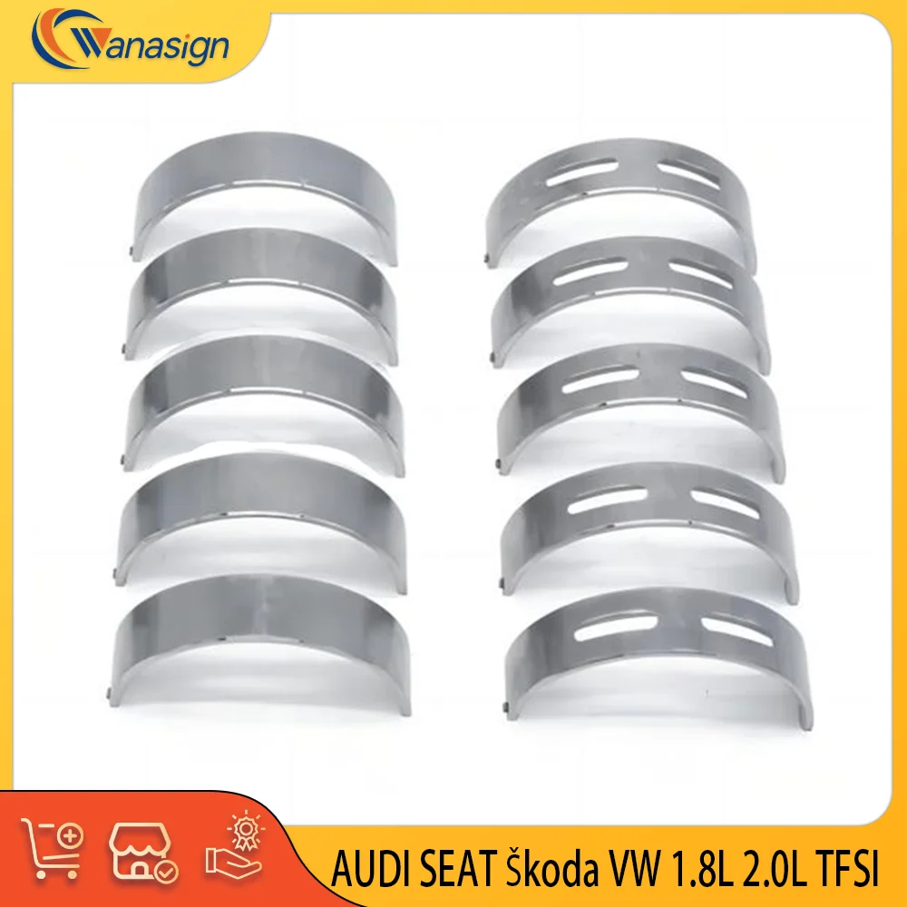 STD ENGINE Crankshaft Main Bearing Set for AUDI SEAT Škoda VW 1.8L 2.0L ...