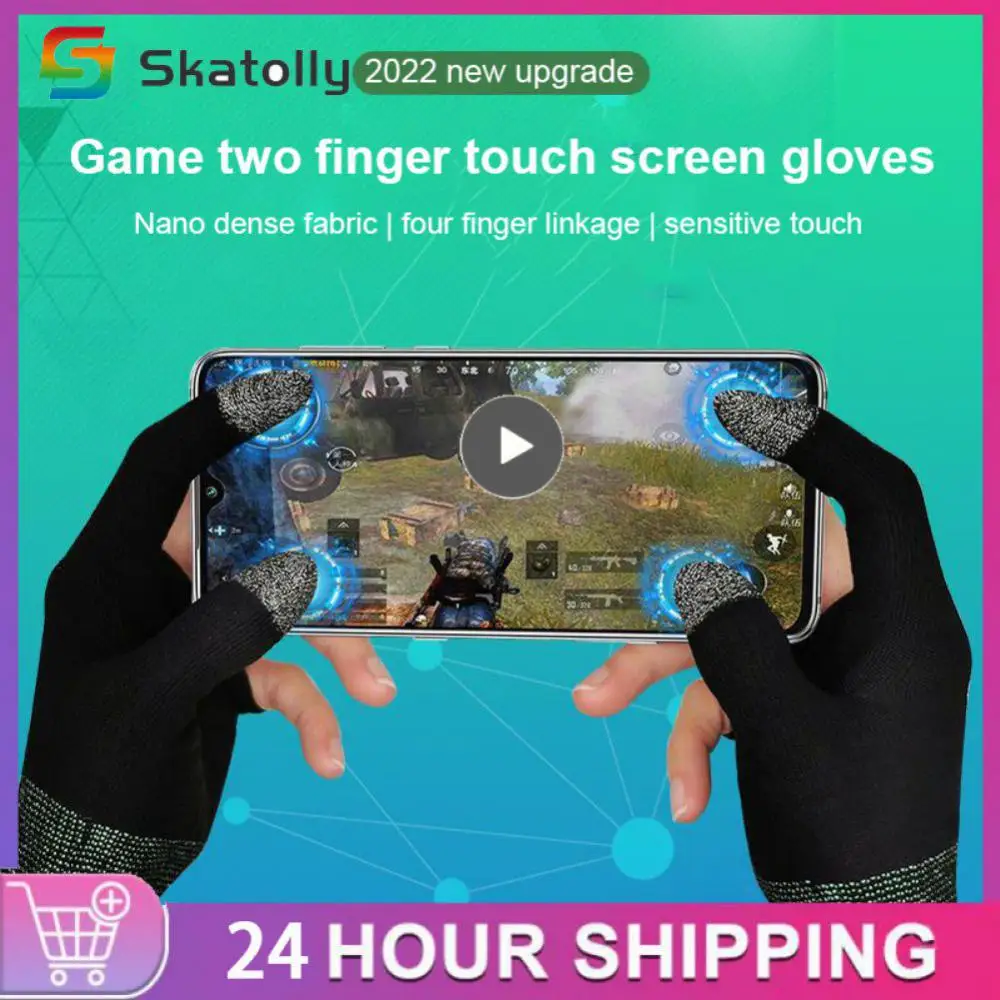 Mobile-Gaming-Gloves-For-Gamer-Sweatproof-Anti-slip-Touch-Screen-Game ...