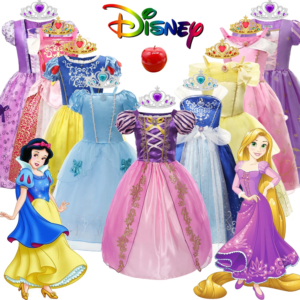 Girl-Children-Rapunzel-Cinderella-Snow-White-Auro-Dress-Cinderella ...