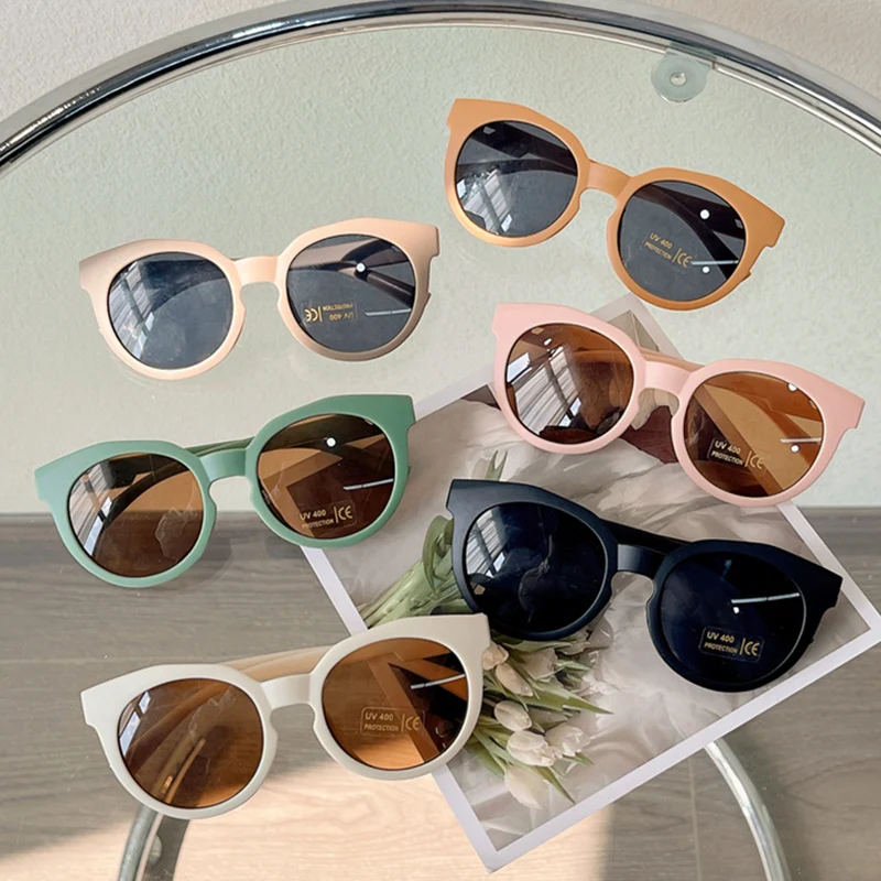 New Kids Personality Classic Outdoor Sun Protection Sunglasses Boys ...