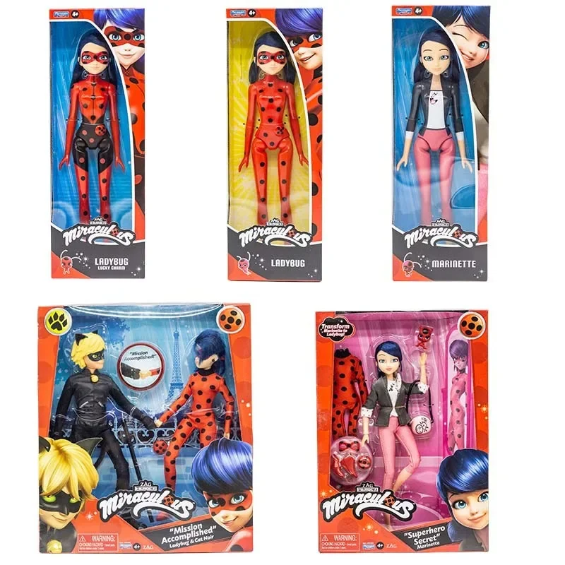 Playmates-Miraculous-Ladybug-superh-roe-Marinette-secreto-figura-de ...