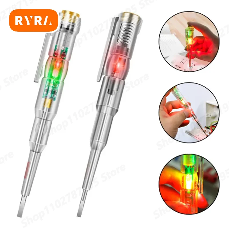 Intelligent-Voltage-Tester-Pen-Non-contact-Induction-Digital-Power ...