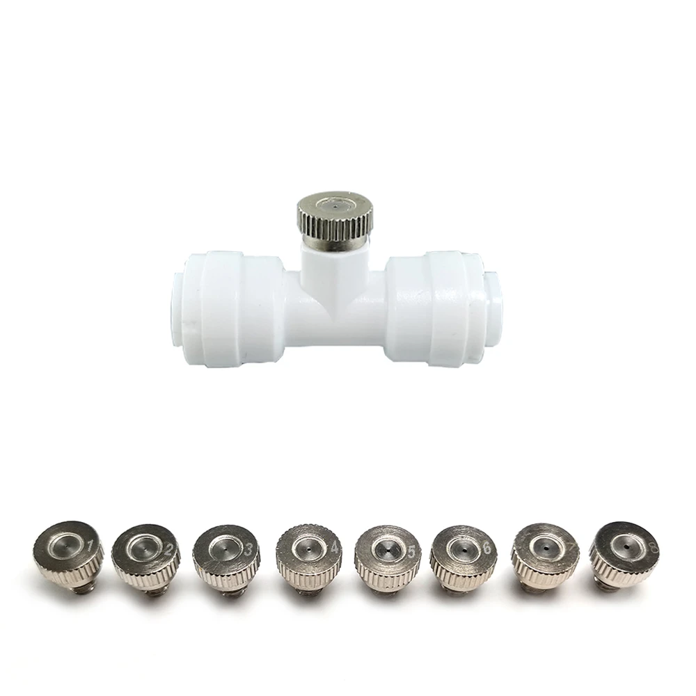 Portable Misting System 12Pcs Bass Misting Nozzle Low Pessue Atomizing ...