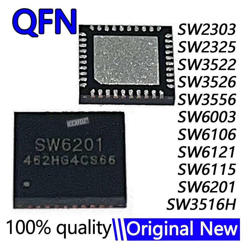 SW2303-QFN-SW2325-SW3516H-SW3522-SW3526-SW3556-SW6003-SW6106-SW6121 ...