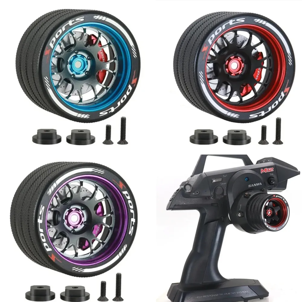 Rc-Remote-Control-Metal-Handwheel-For-Sanwa-Mt4-mt5-m12-m17-Futaba-4px ...