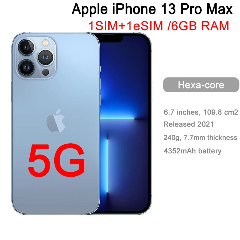 Apple-iPhone-13-Pro-Max-Original-128GB-256GB-de-ROM-OLED-A15-IOS ...