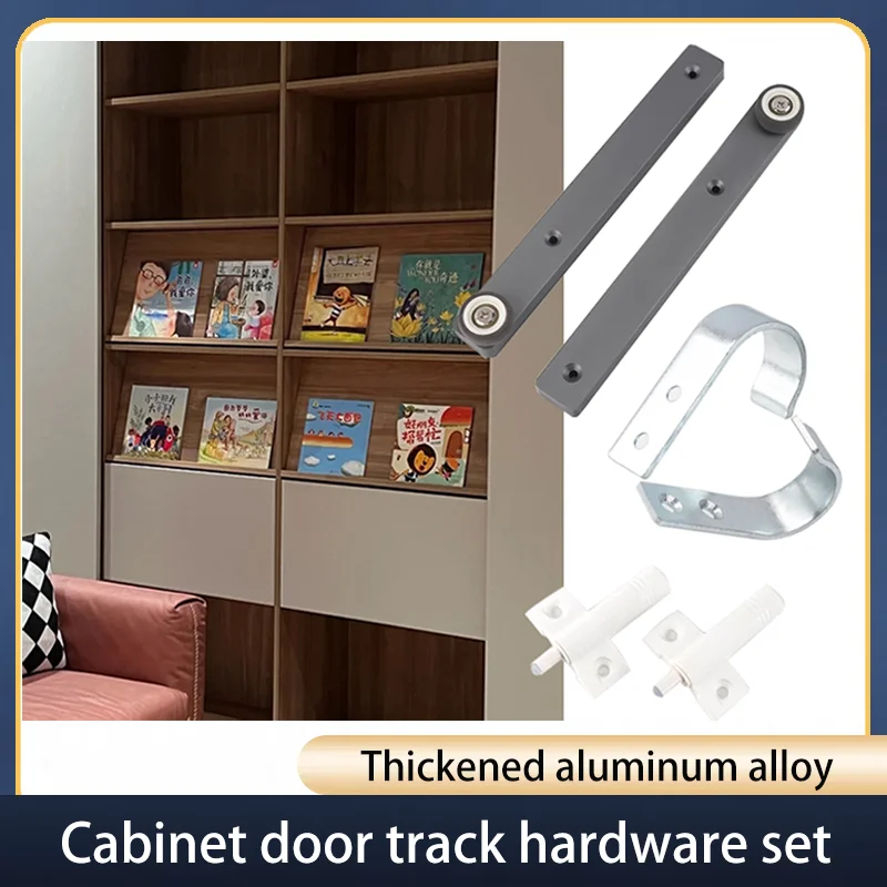 Hidden Sliding Bookcase Hardware Slideaway Murphy Door Bookcase